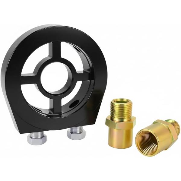 バリエーションコード : 2BUNC4W20Y「商品内容」オイルブロック本体1個・1/8NPTメクラネジ2個・センターボルト2種（M20x1.5 3/4-16UNF ）「エンジンを守る高機能オイルブロック」センサー追加で状態をリアルタイム監...