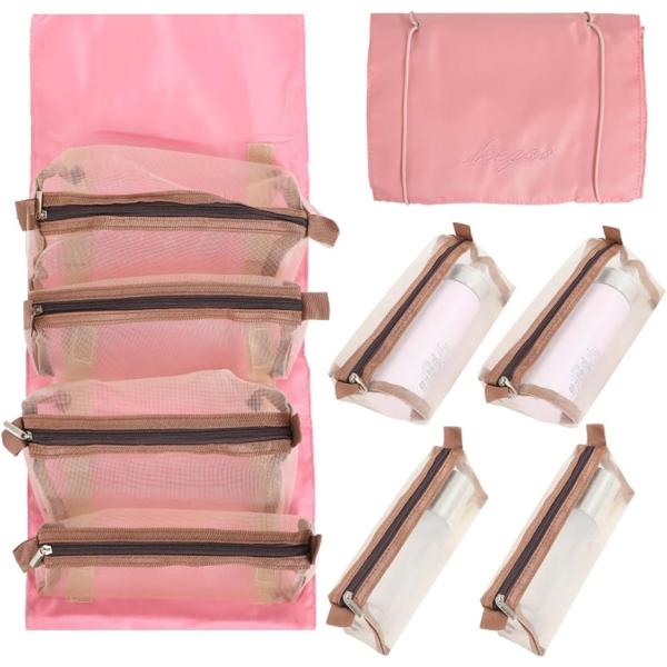 バリエーションコード : 2BRIU9WK80「4つの取り外し可能な収納ポーチ」 メイクアイテムやスキンケア、歯ブラシなどをカテゴリごとに収納できる4つのポーチ付き。それぞれ取り外し可能なので、外出時には必要なものだけを持ち運べてとっても便...