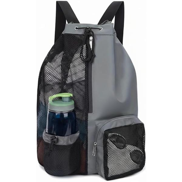 バリエーションコード : 2BRJLII5OV温泉・銭湯にも通気構造で濡れ物を扱いやすいメッシュ設計 温泉や銭湯で使ったタオルや衣類を気兼ねなく入れられるよう、バッグ全体を通気性の高いメッシュとナイロンで構成しています。湿気のこもりを抑える...