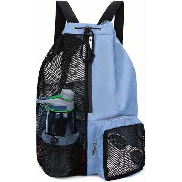 バリエーションコード : 2BRJLII5OV温泉・銭湯にも通気構造で濡れ物を扱いやすいメッシュ設計 温泉や銭湯で使ったタオルや衣類を気兼ねなく入れられるよう、バッグ全体を通気性の高いメッシュとナイロンで構成しています。湿気のこもりを抑える...