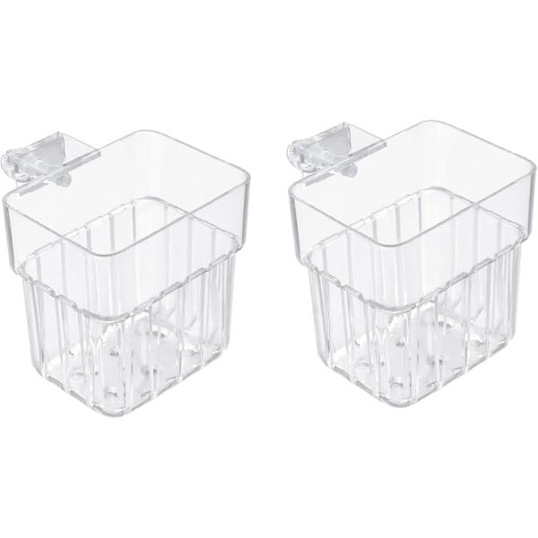 「商品仕様」サイズ：約8x8x5.7cm;色：透明;数量：1個入り。3-19mm厚のガラスに適しています。「高品質な素材」この水生植物プランターは高品質のABS材料で作られ、耐久性があり、圧力に耐えることができ、形を保ち、変形したり壊れたり...