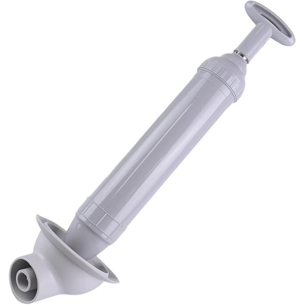 和式/洋式問わずどの便器にも使える汎用性の高いトイレ詰まり解消クリーナーです。本体には加圧真空式のポンプを採用しており1プッシュで高い押し出し力を発揮できるため、身体に掛かる負担を減らせます。急にトイレの水が流れなくなった際にあると心強いア...