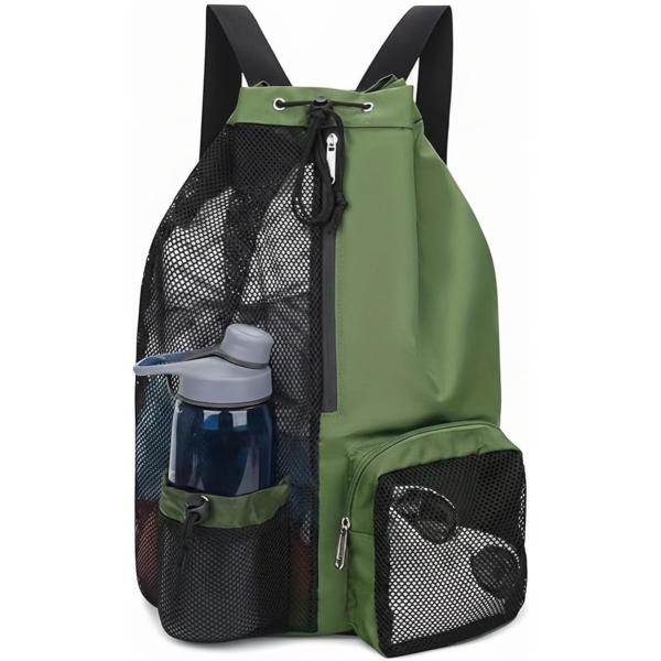 バリエーションコード : 2BRJLII5OV温泉・銭湯にも通気構造で濡れ物を扱いやすいメッシュ設計 温泉や銭湯で使ったタオルや衣類を気兼ねなく入れられるよう、バッグ全体を通気性の高いメッシュとナイロンで構成しています。湿気のこもりを抑える...