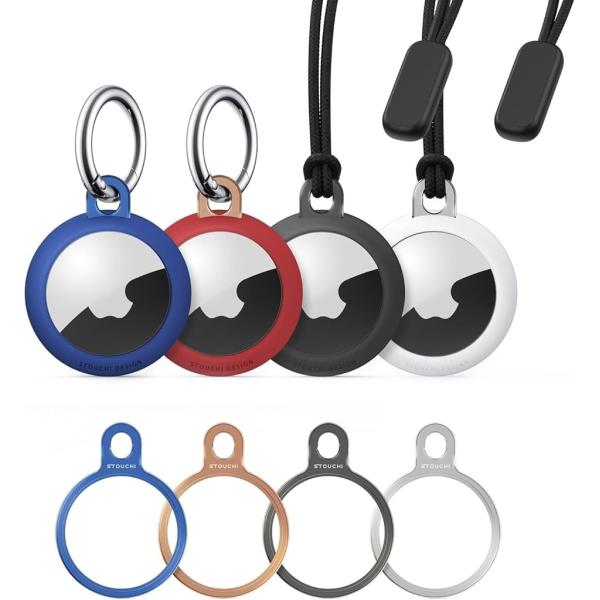 バリエーションコード : 2B4N96248U「航空アルミ＋TPUの二重保護構造・エアタグをしっかり守る」航空アルミ合金の堅牢フレームに、衝撃を吸収する柔軟TPUを組み合わせたStouchi独自設計。エアタグを360°保護し、落下・擦り傷・...