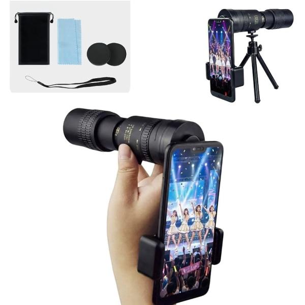 「商品概要」10倍から300倍まで対応するズーム式単眼鏡で、遠くの景色や被写体を手軽に観察できるコンパクトな望遠鏡です。アウトドアや観戦など幅広いシーンで使用できます。「光学性能」BAK4プリズムとフルマルチコーティングレンズを採用し、光の...