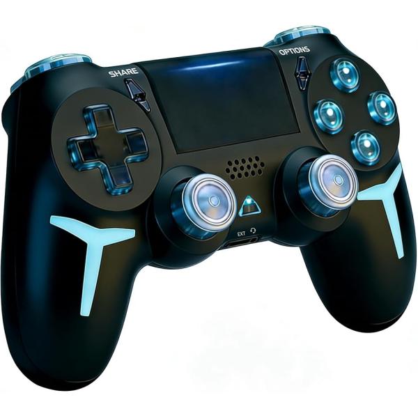 バリエーションコード : 2BRKP1XR10「すべての没入体験を、一本のコントローラーに──PS4コントローラー／PCコントローラーがここに誕生」 次世代の6軸ジャイロと精密振動が同期。「モンスターハンター：ワールド」で大剣が炸裂する衝撃...