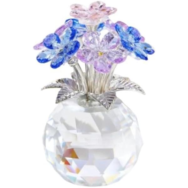 バリエーションコード : 2BRK1IOF0D「光を楽しむ置物」窓辺やリビングの棚に置くと、朝の光や夕暮れの柔らかな光を受けて、紫色の花びらがきらめき、部屋全体に優しい彩りが広がります。本棚の一角や玄関のシューズラックの上など、ちょっとした...