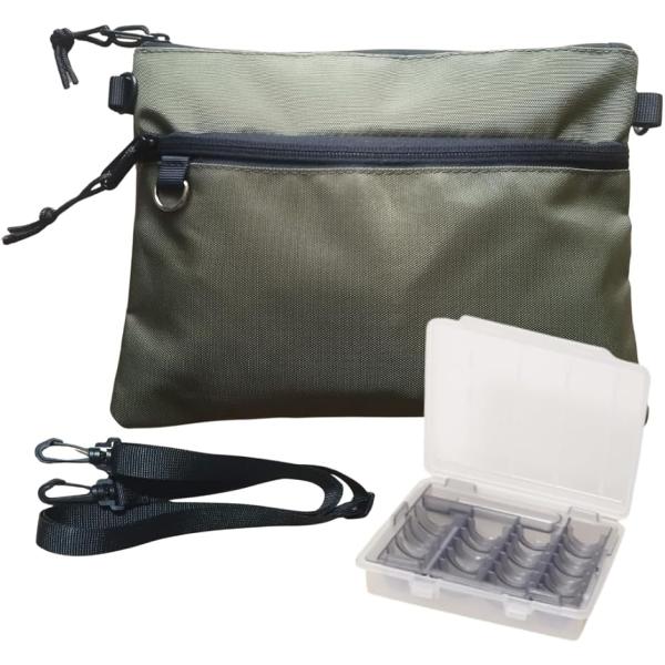 ＊ 多様な集金シーンに対応 タクシー業務の釣銭管理、イベントやフリーマーケットの会計用、 現金のやり取りが多い現場で活躍します。＊ 作業効率アップ 領収証・ペン・コインケースなどを一括収納。バッグの中が整理され、スムーズな会計・対応が可能で...