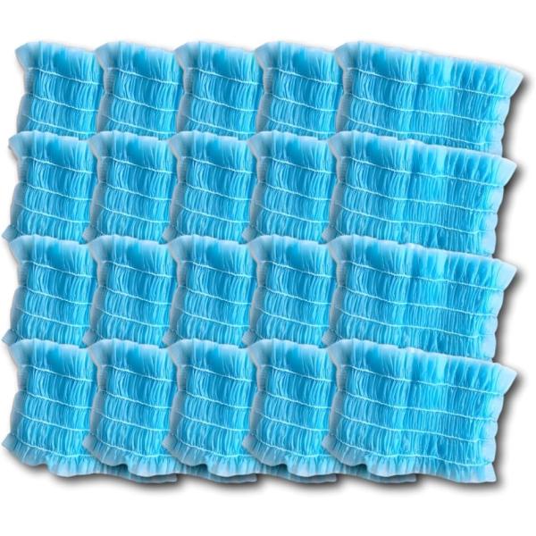 バリエーションコード : 2BRLVQKIV5「快適な付け心地」この使い捨てヘアバンドは、軽量で柔らかく、長時間の使用でも快適です。100枚入りの大容量で、業務用にも最適です。「多用途で便利」伸縮性の高いゴムが頭にしっかりフィットし、洗顔や...