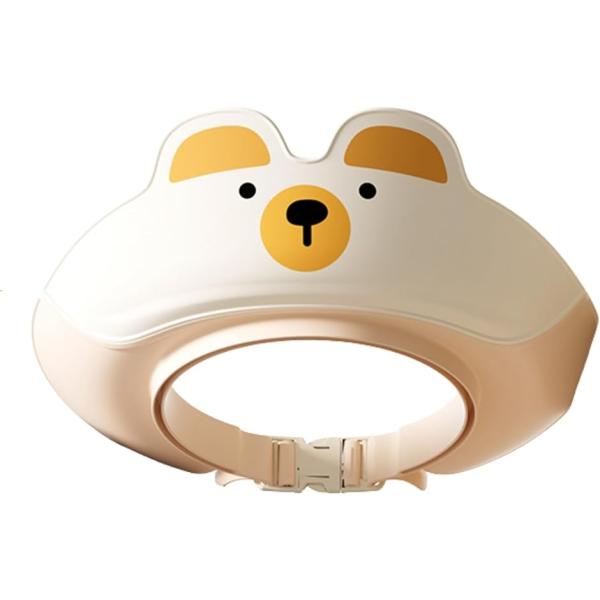 「かわいく快適なベビーシャンプーハット」 お風呂タイムをもっと楽しく、もっと快適にするベビー用シャンプーハット。シャンプー中の不安を軽減します。頭囲約32〜52cmまで対応。赤ちゃんから幼児まで幅広くお使いいただけます。「ワンタッチ装着で簡...