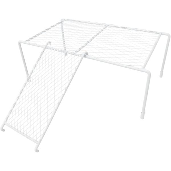 バリエーションコード : 2BRONI0K3W「理想的な日光浴スペース」 カメの健康維持に欠かせない日光浴や紫外線ライト照射のための「陸地」を水槽内に作り出します。メッシュ構造により水はけが良く、甲羅の裏側まで乾きやすいため、皮膚病の予防や...