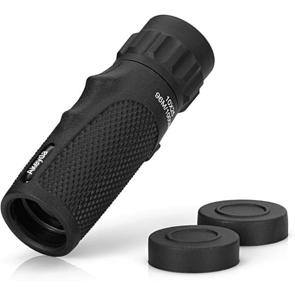 「高倍率」Akeyda単眼鏡は10倍のBAK4 ポロプリズムと25ｍｍFMCマルチコーティング対物レンズは高倍クリアな視野を提供されており、高い光通過率と明るさでコンサートなどの薄暗めの会場でも立体的で明るい視野が広がり、はっきりと見えます...
