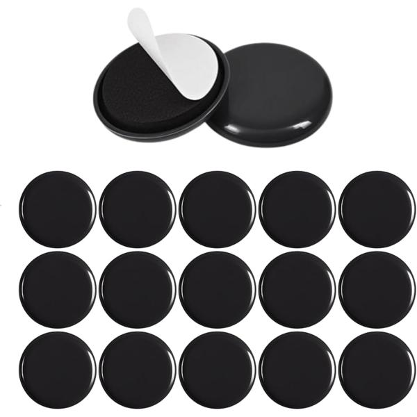 「針を使わない安心設計」 画鋲タイプと異なり、貼るだけで使えるシール式。家具や床を傷つけにくく、外れても針が落ちる心配がないため、小さなお子さまやペットのいるご家庭でも安心です。「貼るだけの簡単取り付け」 裏紙をはがして椅子の脚裏に貼るだけ...