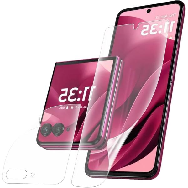 バリエーションコード : 2BRYNIQTDP「対応機種」Motorola Razr 60 Ultra /50 Ultra 専用保護フィルムです。TPUフィルムを貼り付けた後、小さな気泡が入ってしまうことは正常なことで約24時間ぐらいは自然...