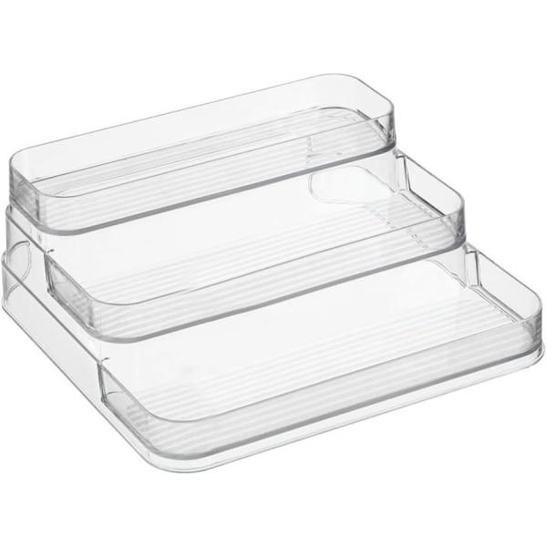 バリエーションコード : 2BRRN9XK9C「組み立て不要ですぐに使える」箱から出した瞬間に完成形、工具も時間も必要なく忙しい朝でもそのまま設置できる手軽さでお気に入りの香水やコスメをすぐに整然と並べられます。「透明度92%の高品質アクリ...