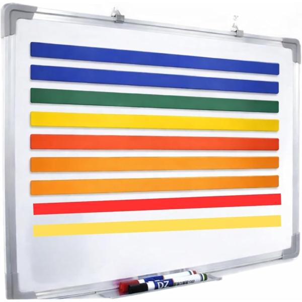 「多用途に対応」このマグネットバーは、オフィスや家庭での整理整頓に最適です。ホワイトボードや冷蔵庫にメモを貼るだけでなく、工具やキッチン用品の収納にも活用できます。色分けされた5色のバーで、用途に応じた使い分けが可能です。「強力な磁力」各バ...