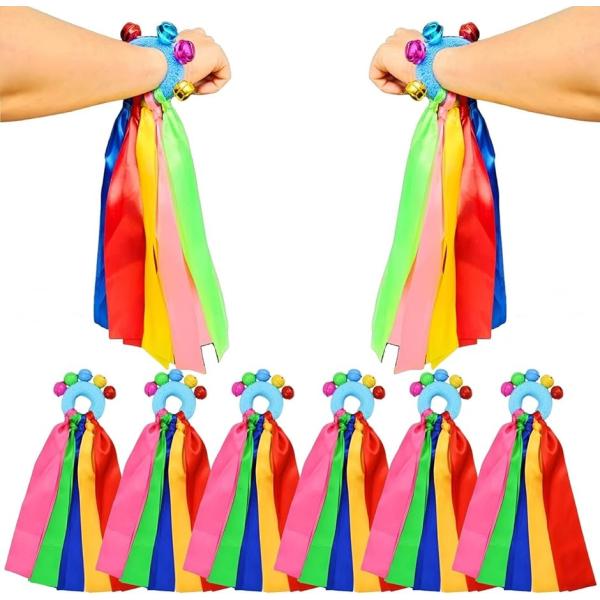 バリエーションコード : 2BRT4FY1GW鈴が付いたうでわタイプのチアポンポンで、手を振るたびに軽やかな音が響きます。リズミカルな鈴の音が応援やダンスの一体感を高め、会場を華やかに演出。体育祭やチアリーディング、ダンス発表会など、テンシ...