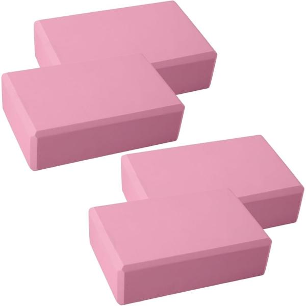 バリエーションコード : 2BRTKIS46Y「安定したポーズをサポートするヨガブロック」ヨガ初心者から上級者まで幅広く使える同色４個セット。体の硬さによる不安定さをしっかり補い、ムリなく正しい姿勢へ導きます。ヨガ、エクササイズ、フィットネ...
