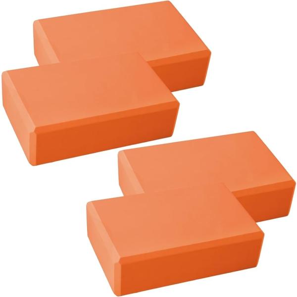 バリエーションコード : 2BRTKIS46Y「安定したポーズをサポートするヨガブロック」ヨガ初心者から上級者まで幅広く使える同色４個セット。体の硬さによる不安定さをしっかり補い、ムリなく正しい姿勢へ導きます。ヨガ、エクササイズ、フィットネ...