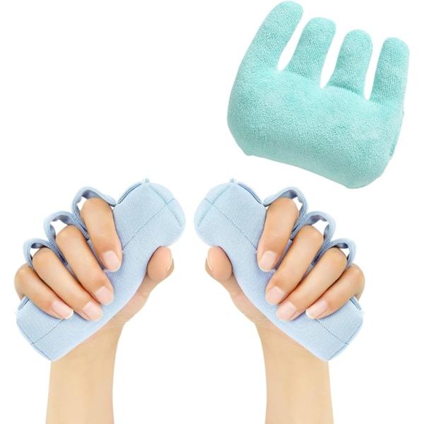 バリエーションコード : 2BU9HXW042指の拘縮ケアに最適なリハビリ用グリップパッド2個セット：柔らか素材で手指に優しくフィット。握るだけで手指のリハビリや筋力トレーニングが可能。肌に優しいクッション素材で、握り心地が良く、長時間使用...