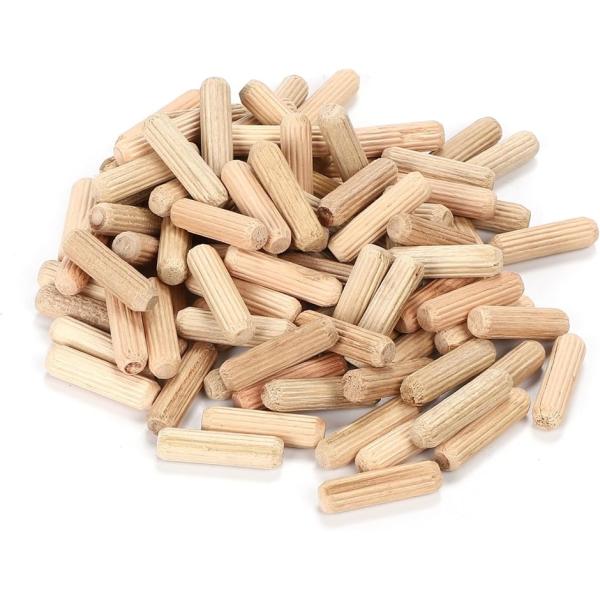 バリエーションコード : 2BRUL4KFWQ200本セット：補修や製作で消耗しやすい木ダボをまとめ買い。複数箇所の接合や作り直しにも対応しやすい本数です。溝付きで接着剤がなじみやすい：側面の溝がボンドの広がりを助け、圧入時の逃げ道にもなり...