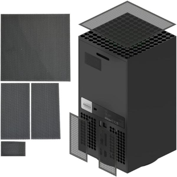 Xbox Series X専用設計：本製品はXbox Series Xコンソール向けの防塵フィルターです。対応機種を絞って形状を合わせています。ほこり侵入をブロック：吸気時に入り込みやすいほこりをフィルターで軽減し、内部の汚れ対策に役立ちま...
