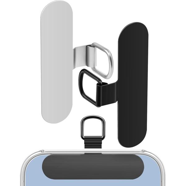 バリエーションコード : 2BRUG9QI4U「充電に干渉しない全機種対応」厚さ僅か0.2mmしかないストラップホルダー、ケースに入れるもデコボコを感じられず、携帯の充電にも妨げない。スマホを掛けたい方にお勧めます。（iPhone、Sony...