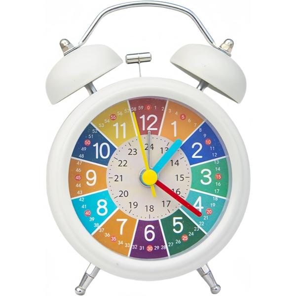 「子供向けの大音量 置き時計」この爆音目覚まし時計は、シンプルなデザインで、子供から大人まで人気のあるおしゃれな目覚まし時計です。他の素材のアナログ ベル 振動 目覚ましと比べて、金属製の大音量 ベル 目覚まし時計はより鮮明で目立つ音を出す...