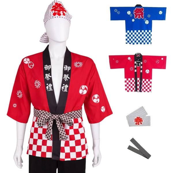 バリエーションコード : 2BRWOFUDR5お祭りはっぴ3点セット。セット内容は法被、手ぬぐい、腰紐の3点セット。届いたその日からすぐ使えるのが嬉しいポイントです。サイズも大人向けと子ども向けにそれぞれ幅広く展開。家族や仲間でおそろいにす...