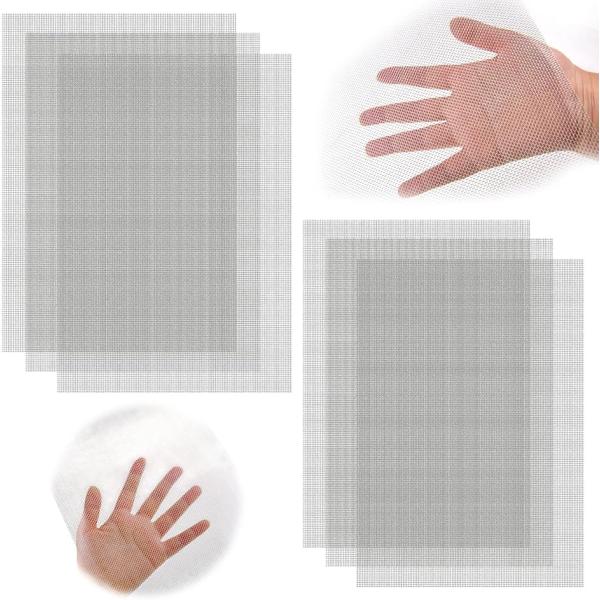 バリエーションコード : 2BRXKL3J6F「20メッシュ ステンレス鋼フィルタースクリーン」高品質ステンレス鋼製、6枚セット（サイズ：11.8インチx8.2インチ／300x210mm）。孔径1mm、線径0.4mm、開口率52％で、信頼性...