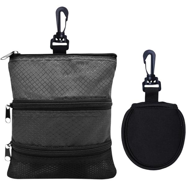 バリエーションコード : 2BRY1JHQXQ「小物をまとめて収納できる大容量ボールケース」 ゴルフボールだけでなく、ティー・ボールマーカー・グリーンフォークなどを一つにまとめて収納。バッグの中で小物が散らばりにくく、必要なものを探す手間を...