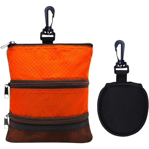 バリエーションコード : 2BRY1JHQXQ「小物をまとめて収納できる大容量ボールケース」 ゴルフボールだけでなく、ティー・ボールマーカー・グリーンフォークなどを一つにまとめて収納。バッグの中で小物が散らばりにくく、必要なものを探す手間を...