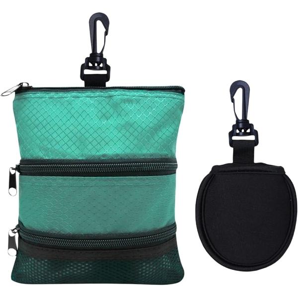 バリエーションコード : 2BRY1JHQXQ「小物をまとめて収納できる大容量ボールケース」 ゴルフボールだけでなく、ティー・ボールマーカー・グリーンフォークなどを一つにまとめて収納。バッグの中で小物が散らばりにくく、必要なものを探す手間を...