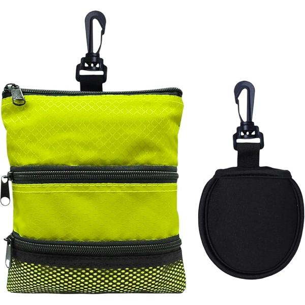 バリエーションコード : 2BRY1JHQXQ「小物をまとめて収納できる大容量ボールケース」 ゴルフボールだけでなく、ティー・ボールマーカー・グリーンフォークなどを一つにまとめて収納。バッグの中で小物が散らばりにくく、必要なものを探す手間を...