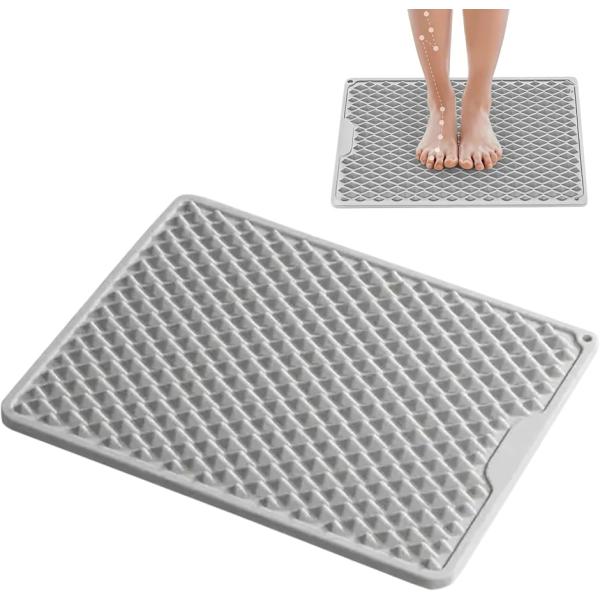 バリエーションコード : 2BU0DO44C6「高品質シリコン素材で安心使用」 この足つぼマットは、柔らかくて丈夫なシリコン素材でできています。長く使っても変形しにくく、毎日の使用にもぴったり。滑り止め加工付きなので、安全に使えるのも嬉しい...