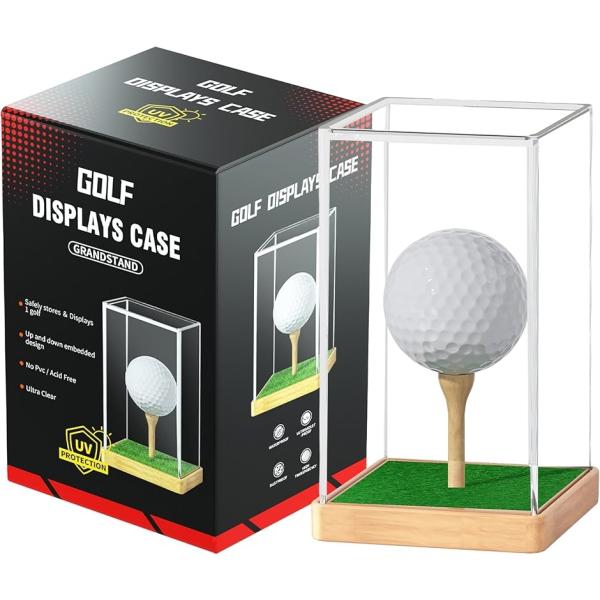 大切なゴルフボールをホコリや傷から守りながら飾れる専用のディスプレイケースです。思い出のボールをいつでも眺められる最高のコレクションボックスとして、ゴルファーへの贈り物にも最適です。ホールインワンを達成した記念ボールや、憧れのプロにもらった...