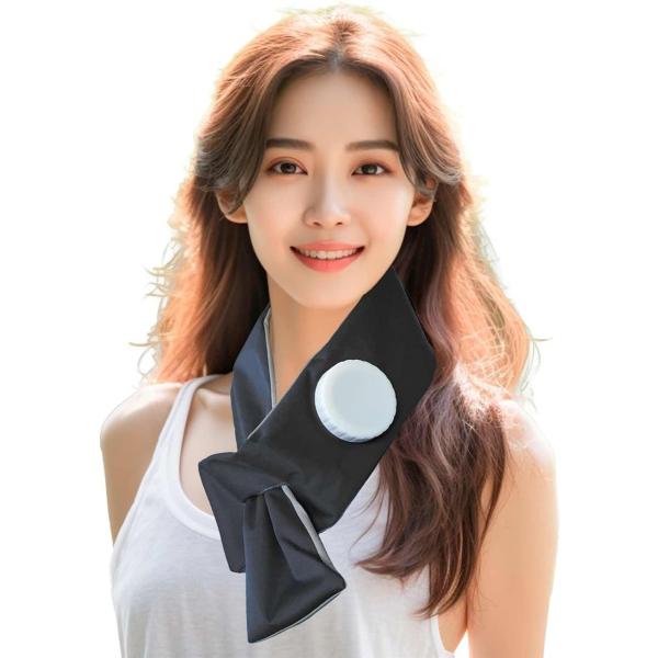 バリエーションコード : 2BUROK4CLX首元から効率冷却。暑さ対策の決定版。バッテリー不要。氷だけで「瞬間ひんやり」子どもも大人もOK。家族で使えるフリーサイズ結露しても快適。カバー付きで肌ざわり。軽量＆折りたたみ式で持ち運び簡単仕事...