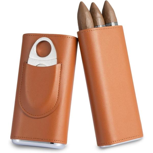 バリエーションコード : 2BU1J5UL3R材質：外装には高級PU革を採用し、しなやかな手触りと優雅な風合いを実現。内側は防湿性に優れた杉材を採用し、葉巻をしっかり保護いたします。単なるシガーホルダーやシガーバッグではなく、本格的な保存機...