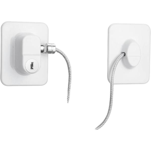 バリエーションコード : 2BU0SD8CG2「多彩な用途で活躍するドアロック」 冷蔵庫や室内ドア、引き出し、窓、キャビネットなど幅広い場所でしっかり使える2個パックのドアロックは、ご家庭の様々なシーンで大切なものを安全に守る強い味方です。...