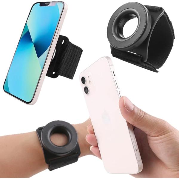 「スマホ固定アームバンド」高性能マグネットを採用し、運動中でもスマートフォンをしっかり固定します。片手で簡単に着脱でき、落下の不安を軽減します。リストバンドとしてもアームバンドとしても、ランニングやジムでの使用に最適です。「360°回転機能...