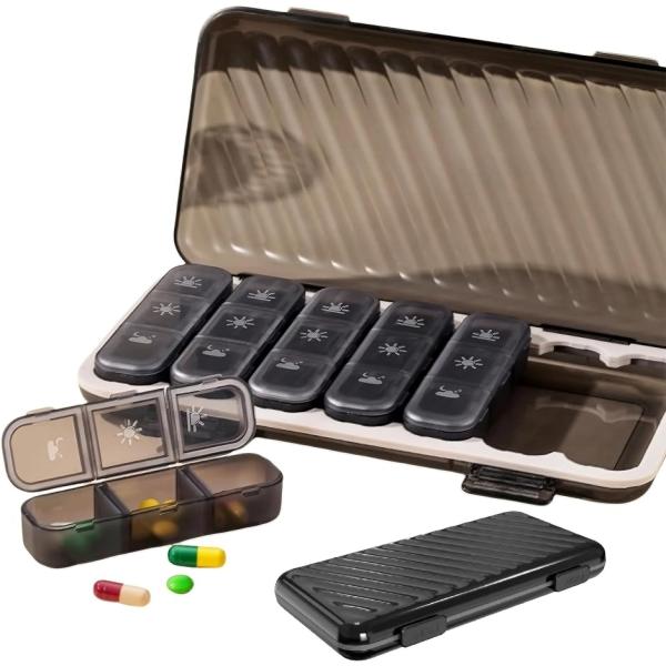 バリエーションコード : 2BUCNF1HJG「朝晩1週間分をしっかり管理」 1日2回（朝・晩）で1週間分の薬をまとめて管理できる21マス構造。曜日ごとに区分されており、飲み忘れや誤服用を防ぎやすい設計です。「シンプルでスマートなデザイン」...