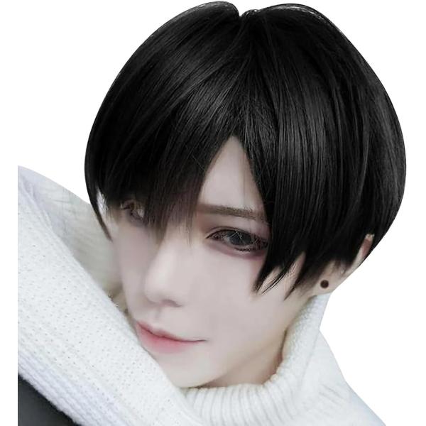 「日常〜イベントまで幅広く」 黒髪ショートのベーシックなスタイル。日常のイメチェンや学園祭・配信・撮影、男装・コスプレまでシーンを選びません。前髪はワックスなどで流れを付けたり重めに下ろしたりと、印象の調整がしやすい設計を意識しています。「...
