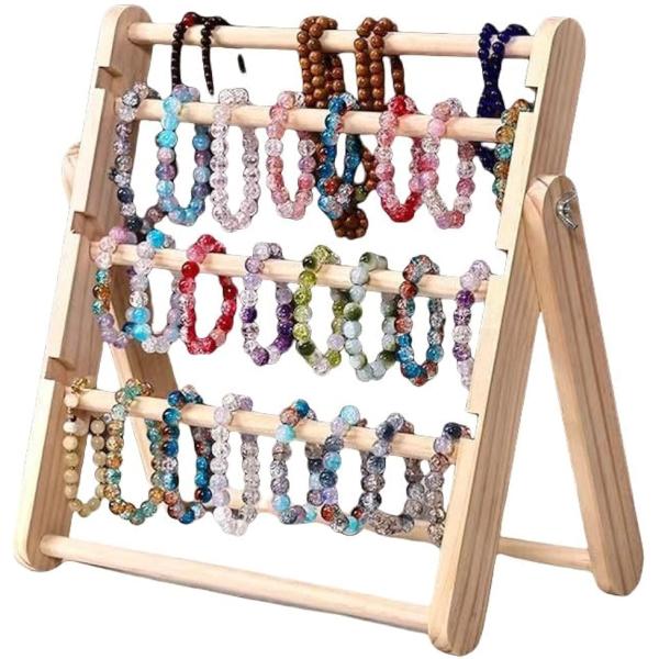 バリエーションコード : 2BU1DIW08H「大容量収納」この無垢材の多層ブレスレット収納ラックは、ネックレスや足首チェーンを含む多くのアクセサリーを一度に整理できます。これにより、毎日のアクセサリー選びがスムーズになり、時間を節約できま...