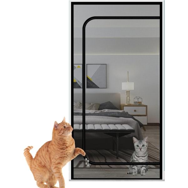 バリエーションコード : 2BUS8I8LC8「脱走・虫対策」ペットの飛び出しを防ぎながら、虫の侵入も防ぎます。網戸や蚊帳代わりにも便利です。「通気性と快適性」超微細メッシュで風通しを確保しつつ、光も通して室内を明るく保ちます。「簡単設置」...