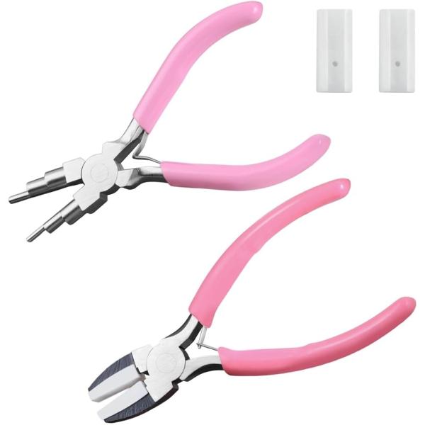 バリエーションコード : 2BJ0TX5GSLパッケージ内容: 6-in-1 ワイヤー ループ プライヤー 1 個、フラット ノーズ プライヤー 1 個、PP 交換用チップ 1 ペア、さまざまなジュエリーの作成に対応する多機能ペンチ6 in...