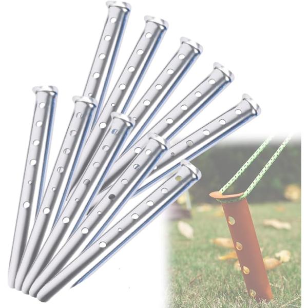 バリエーションコード : 2B2Y439SYN超軽量、高強度アルミニウム素材の高品質高耐久性のU字ペグセット。 通常のペグと比べ、地面への設置部分がなんと３１cmと非常に長く、奥までしっかりと差し込めて抜けにくくいのが特徴。やわらかな砂地や...