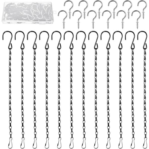 バリエーションコード : 2BU1TPK1U8パッケージ内容: 12 個の 9.5 インチ植物吊り下げチェーン、12 個の天井フック、持ち運びに便利ですべてを整理するための収納ボックスプレミアム素材:鉄製で強度が高く、錆びにくく、表面は滑ら...