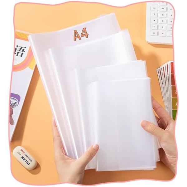 バリエーションコード : 2BU1WFT4IK透明エンボス仕上げのブックコートフィルム、ブックカバーです。Ａ４、Ｂ５、Ａ５のバリエーシンからお選びいただけます。それぞれ10枚セットです。透明エンボス仕様ですので、破れに強く、汚れが付きにくく...