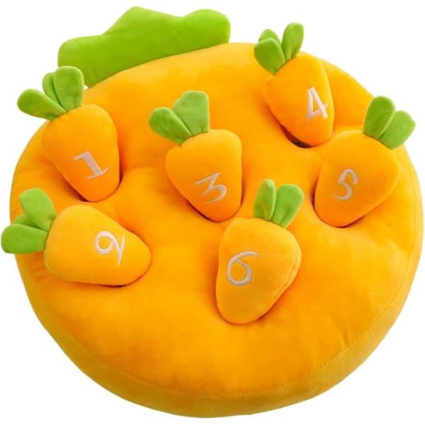 バリエーションコード : 2B92KNNU3Dこのペット用おもちゃは、4つの取り外し可能な小さなニンジンが上に埋め込まれたデザインを特徴としています。4つのニンジン穴の半分にペットの好きなおやつを入れて、ペットが嗅覚を通して隠されたおやつを...