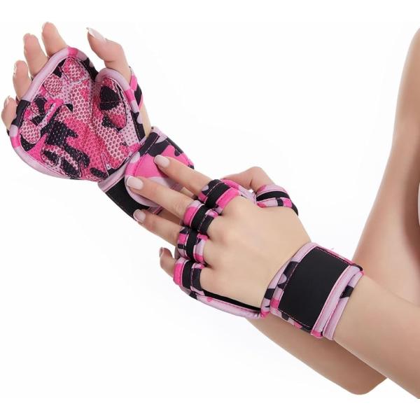 バリエーションコード : 2BU20S4RUH「強力固定ができるロングリストラップ」最長35ｃｍで、手首を2周できるほどの長さです。2周巻くことで固定力が安定し、フォームが乱れにくく怪我を防止します。